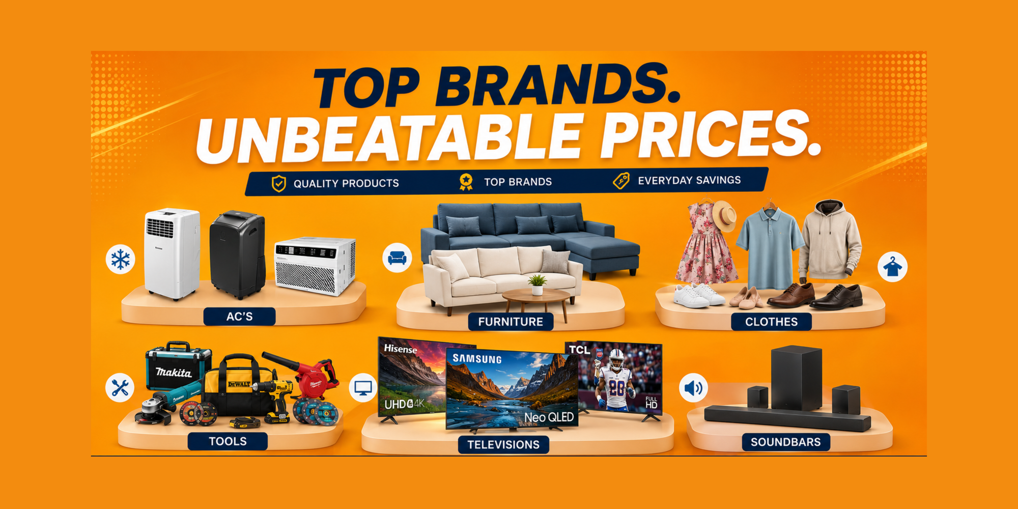Bargain Outlet & More - Save up to 80% on name-brand products